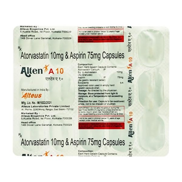 Alten A 10 - Strip of 15 Capsules : Amazon.in: Health & Personal Care