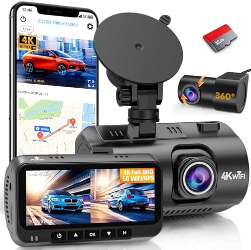 Amazon.com: Uniden DC360 iWitness Dual-Camera Automotive Dashcam Video ...