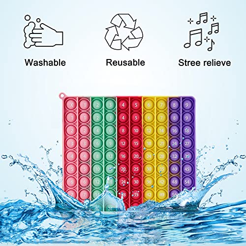 Snapklik.com : Multiplication Table Chart Square Pop Fidget Toys ...