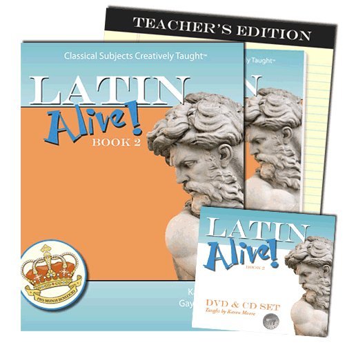 Latin Alive! Book 2 Bundle-Student, Teacher's Materials and DVD/CDs ...