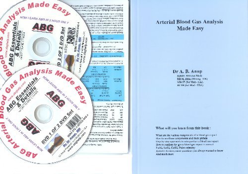 ABG - Arterial Blood Gas Analysis Made Easy - Book & 2 DVD Set (PAL ...