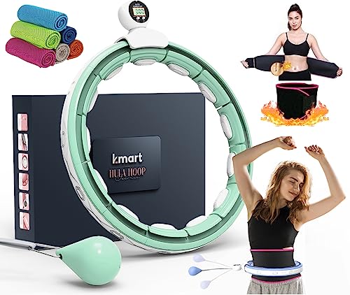 K-Mart Hula Hoop with Weight Ball, 16 Link with 360 Degree Auto ...