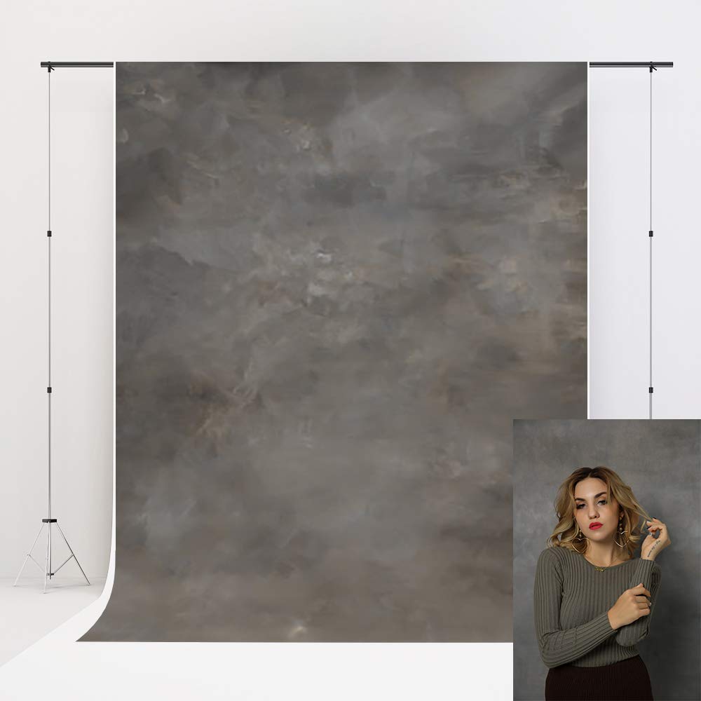 Amazon.com : Kate 8x8ft Grey Texture Backdrops Portrait Photography ...
