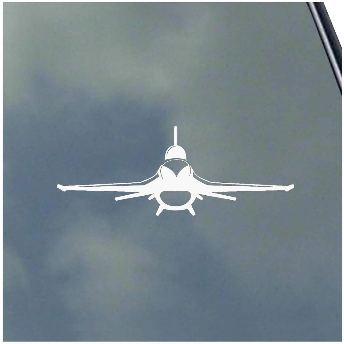 Amazon.com: F-16 Fighting Falcon Pilot Front Fully Loaded Vinyl Sticker ...