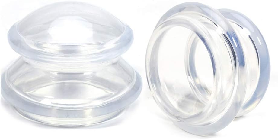 Amazon.com: Koukone Silicone Cupping Therapy Set of 2 Massage Cups ...
