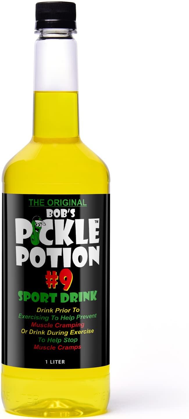 Amazon.com : Bob's Pickle Potion #9 Dill Juice - Sports Drink (Liter ...