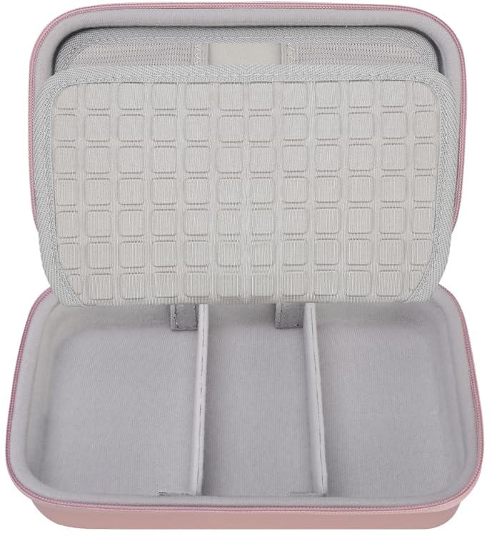 Elonbo Diabetic Supplies Travel Case, Glucose Meter Portable Storage ...