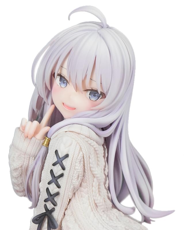 Amazon.com: Zatanend Anime Girl Figure The Journey of Elaina 1/7 ...