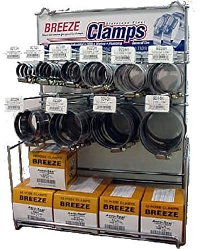 Crimp Supply Medium Hose Clamp Display Rack Hose Clamps Not Included ...