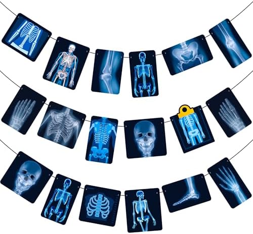 Amazon.com: 4pcs Human Anatomy Body Part Theme Banners Human Anatomy ...