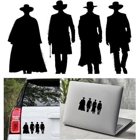 Amazon.com - Tombstone Movie Decal Sticker Wyatt EARP Doc Holliday ...