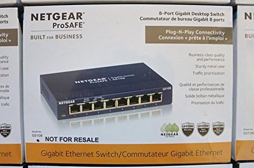 Amazon.com: NETGEAR ProSafe GS608 8-Port Gigabit Ethernet Switch ...