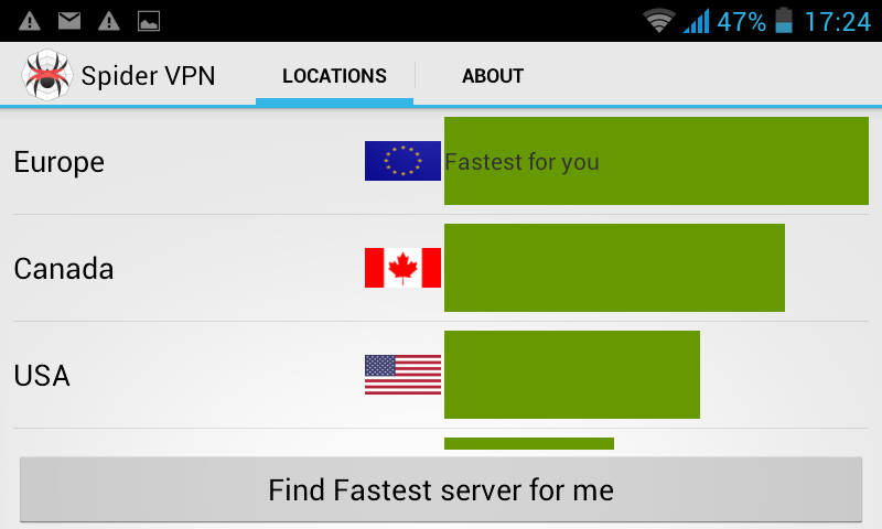 Spider VPN - App on Amazon Appstore