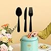 Amazon.com: 3 Pieces Wooden Eat Sign, Large Fork Knife Spoon Set Wall ...