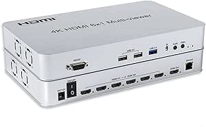 Amazon.com: 4K HDMI 6X1 Multi-viewer HDMI Quad Screen Segmentation ...