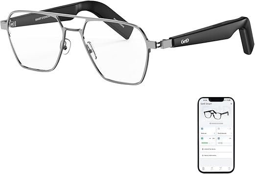 Amazon.com: GetD AI Glasses for Men & Women, Smart Glasses Powered by ChatGPT, AI Real-time ...