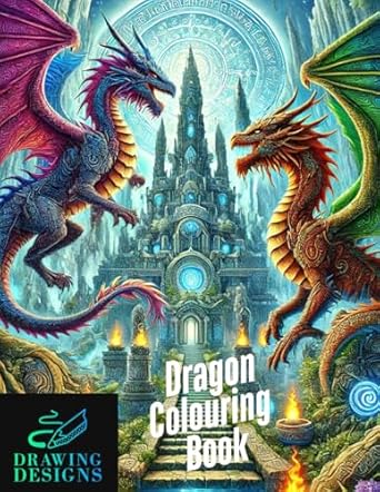 Dragon Colouring Book: Amazon.co.uk: Simler, Mr Anthony: 9798311660181 ...