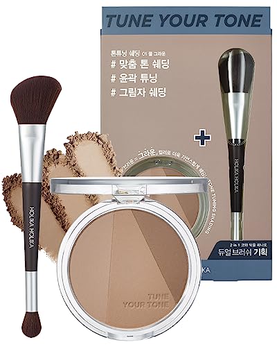 HOLIKA HOLIKA Tone Tuning Shading Contour Palette with Double Ended ...