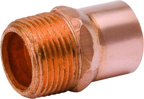 Plumber's Choice 91819 3-Inch C x MIP Copper Fitting MIP Adapter ...