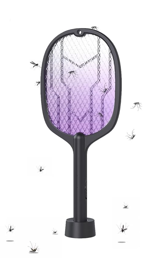 Made in India - Electric Mosquito Racket Bat with UV Light 2 in 1 ...