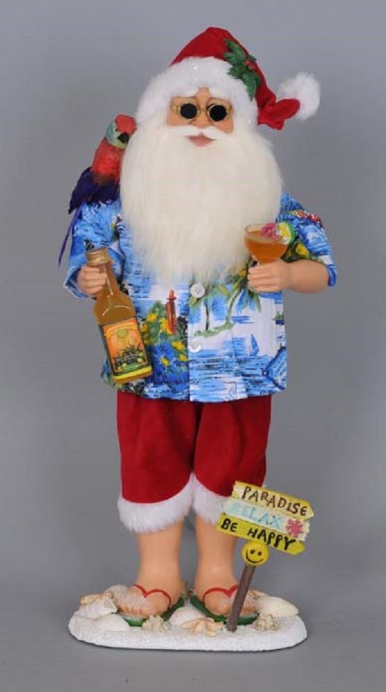 Amazon.com: Kurt S. Adler, Inc. C2519 Kurt Adler 11" Beach Santa at ...