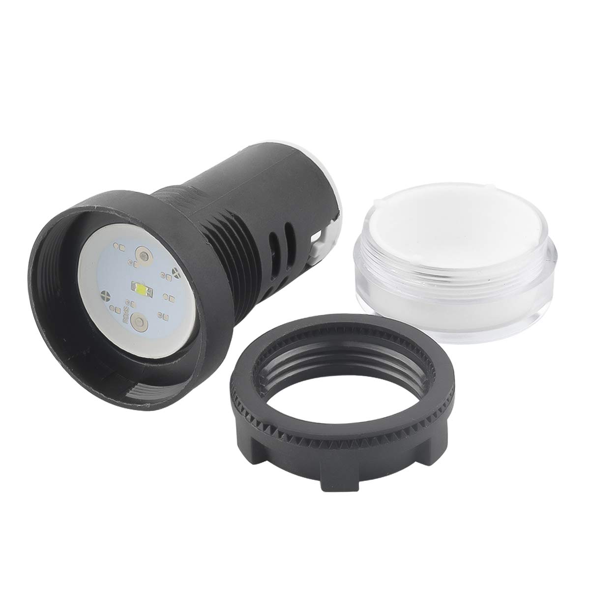 Snapklik.com : 10Pcs Indicator Light AC/DC 24V, 22mm Panel Mount, For ...