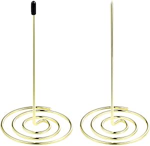 Restaurant Check Spindle, Stainless Steel Invoice Note Receipt Holder ...