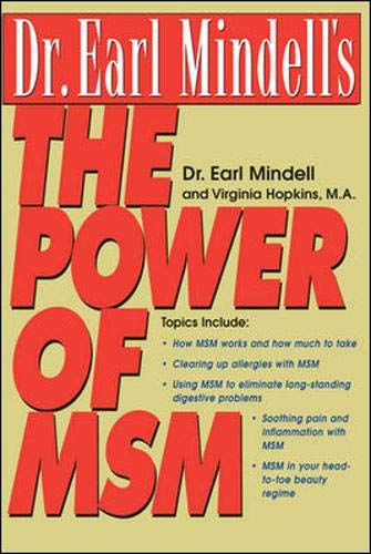 Dr. Earl Mindell's The Power of MSM: Amazon.co.uk: Mindell, Earl ...