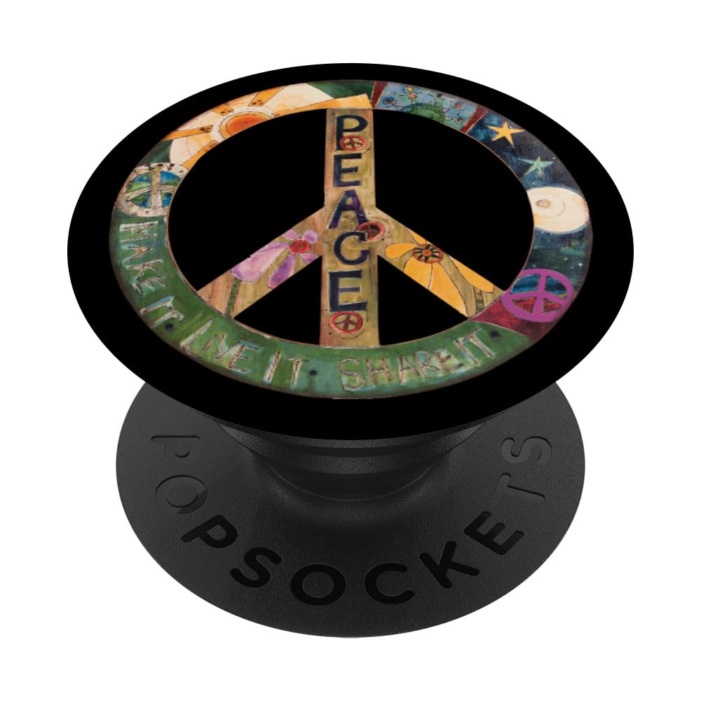 Psychedelic Peace Symbol