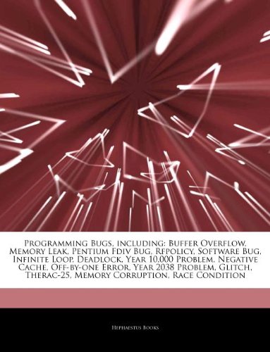 Amazon | Articles on Programming Bugs, Including: Buffer Overflow ...