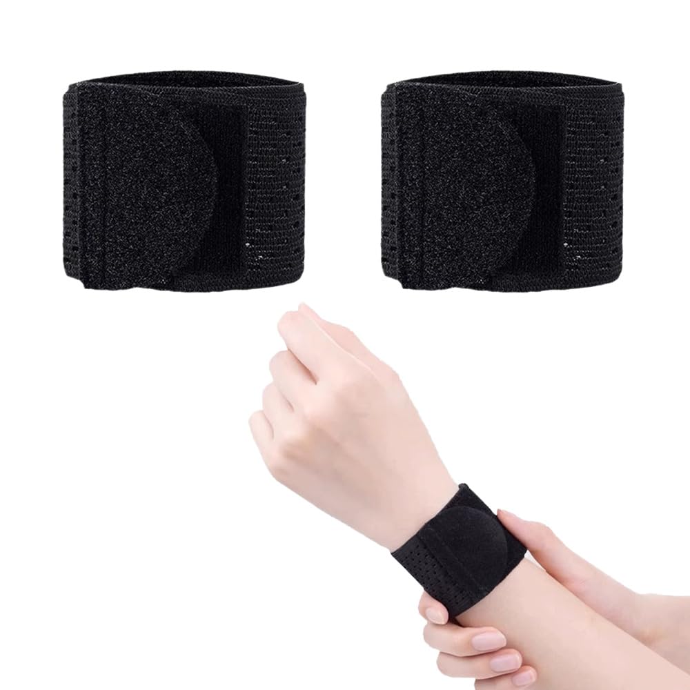 YUHENGCT 2 Pack Wrist Brace for Carpal Tunnel,Wrist Wraps for Men and ...