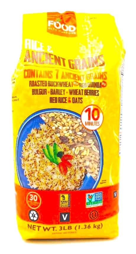 Amazon.com : Generic Food with Purpose Rice & Ancient Grains 3 LBS ...