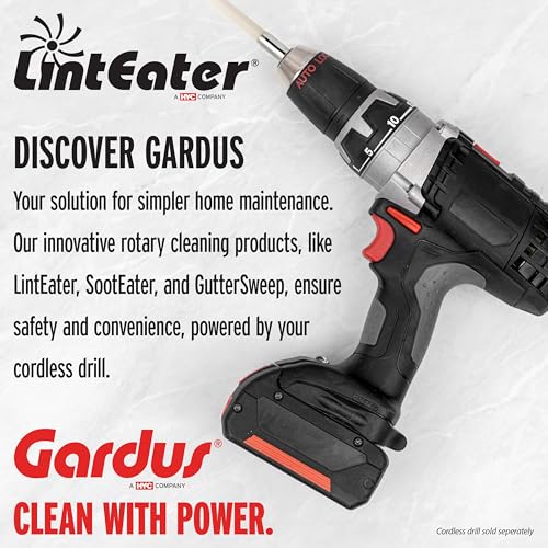 Dryer Vent Duct Cleaning Kit - Gardus RLE202 LintEater Rotary Dryer ...