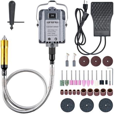 Foredom Flexible Shaft Grinder, Micromotor Power Tool Kit with Foot ...