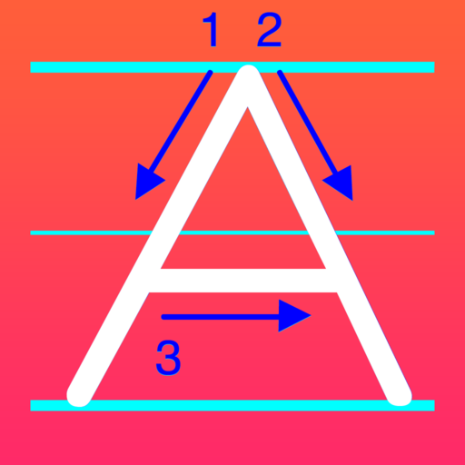 School Fonts Handwriting Styles Wizard - Trace Letters, Capital ...