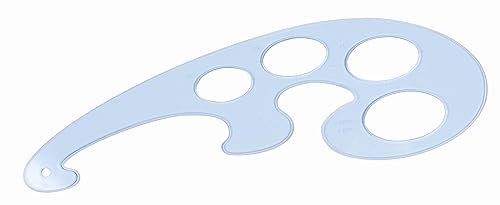 Snapklik.com : French Curve Ruler In Transparent Reusable Plastic ...