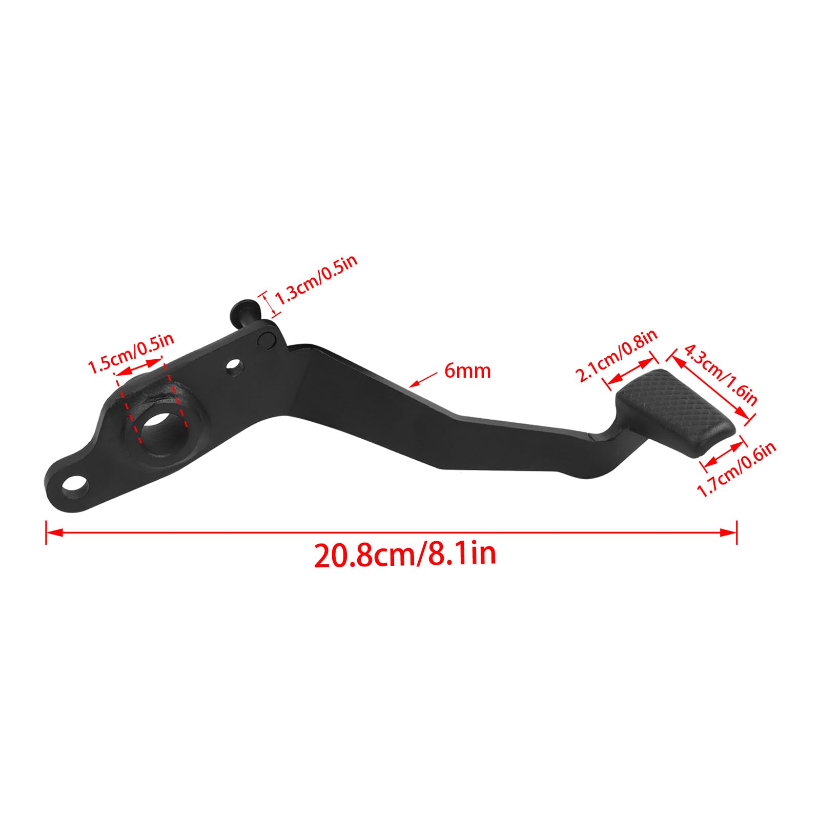 Ninja 650 Foot Pedal CNC Aluminum Foot Brake Lever For Kawasaki Ninja ...