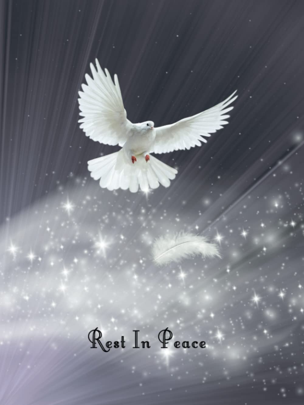 Funeral Guest Book: Signature guest book for funeral wake or cremation ...