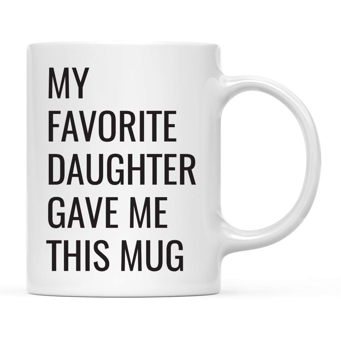 Amazon.com: Andaz Press 11oz. Father's Day Coffee Mug Gift, My Favorite ...