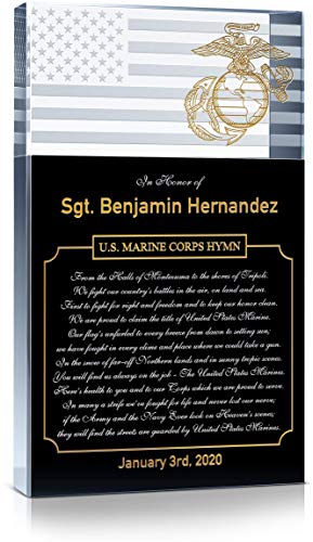 20 Heartwarming Marine Corps Plaques Sure To Impress Any Marine - Gift ...