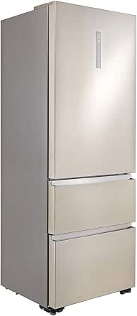Haier A3FE743CPJ Freestanding American Fridge Freezer, 431L Total ...