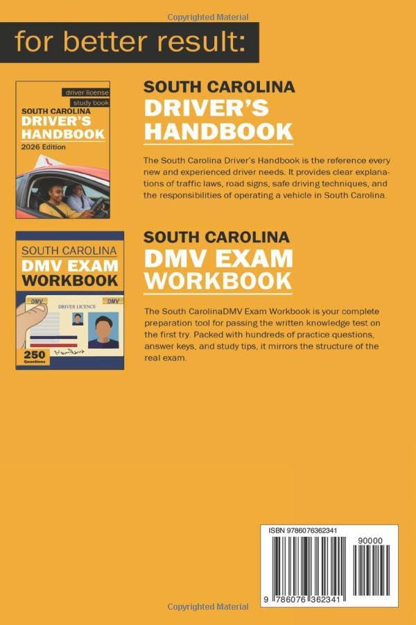 Snapklik.com : South Carolina Drivers Handbook - South Carolina Drivers ...