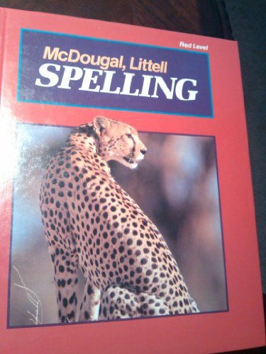 McDougal Littell, McDougal Littell Spelling 7th Grade Red, 1990 ISBN ...
