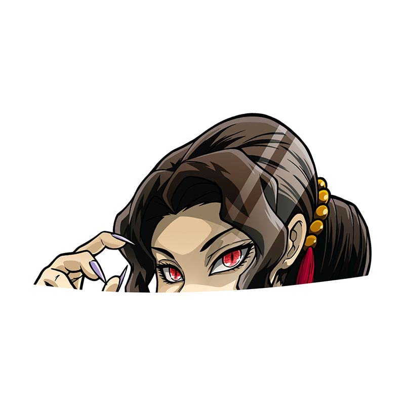 Buy 5.1'' for Kibutsuji Muzan Sticker Cool Peeker Decal for Car Window ...