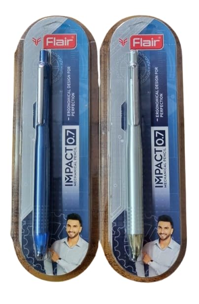 FLAIR Impact 0.7Mm Mechanical Pencils| High End Matt Finish Exterior ...
