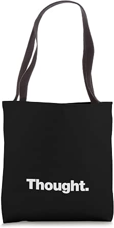 Amazon.com: The word Thought | A design that says Thought Tote Bag ...
