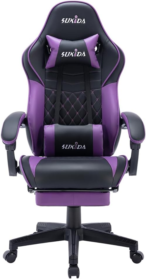 Amazon.com: Ergonomic Video Gamer Chairs Gaming Computer Chairs Gamer ...