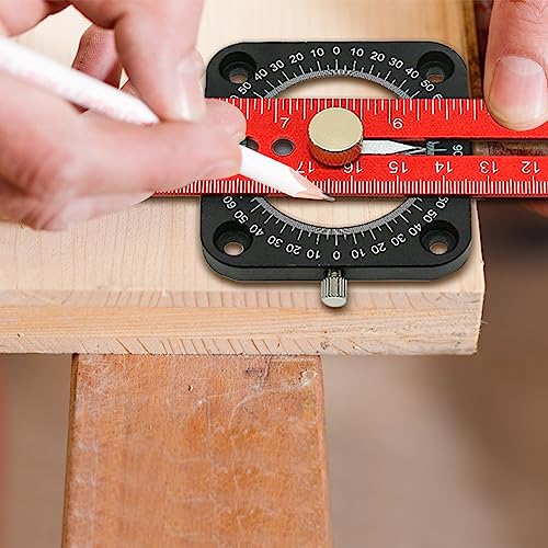 Snapklik.com : 5 In 1 Woodworking Circular Drawing Tool, T Ruler ...