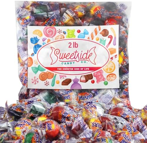 Amazon.com : Jaw Busters Jawbreakers Candy Individually Wrapped ...
