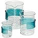 Amazon.com: Chef'n Set of 3 Adjustable Measuring Beakers, Clear: Home ...